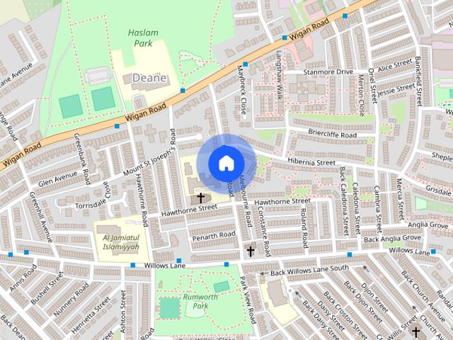 Melbourne Road, Deane, Bolton