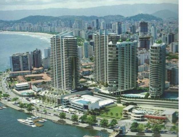 Melhor Oportunidade no Navegantes em Santos, unidade abaixo de mercado, vista Frontal para o Mar