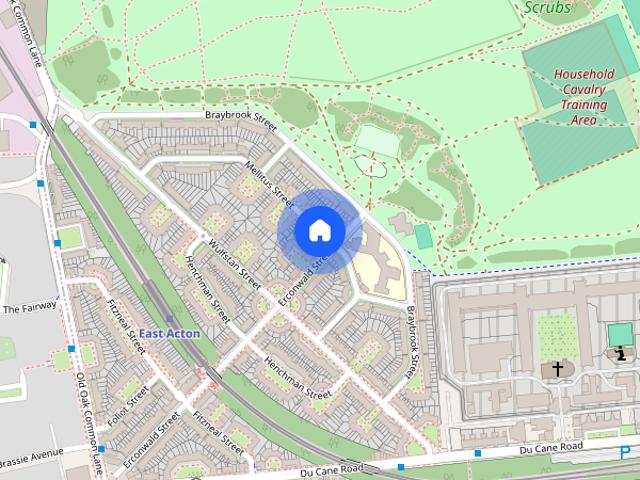 Mellitus Street, East Acton Station, London, W12 0