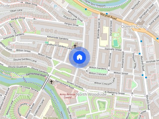 Melrose Gardens, Glasgow, G20