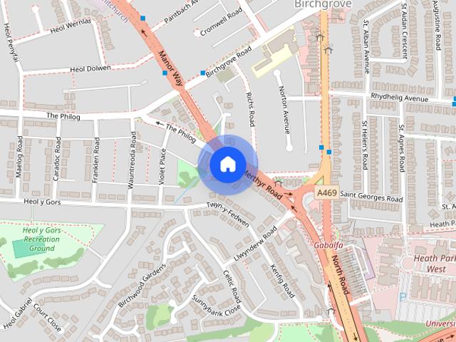 Merthyr Road, Whitchurch, Cardiff