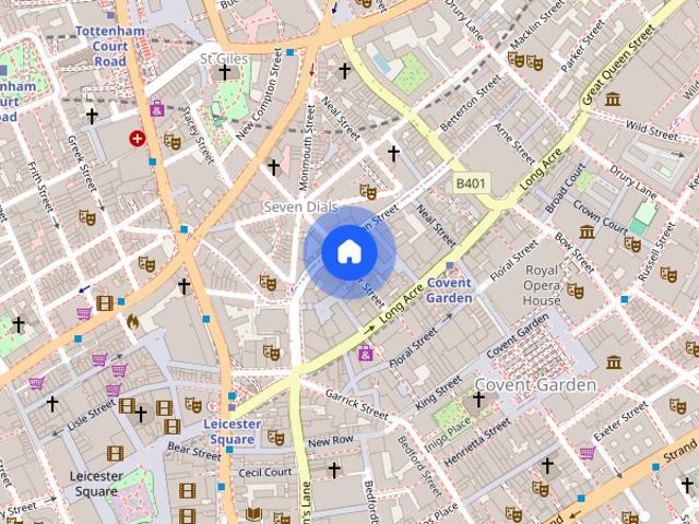 Mercer Street, Covent Garden, WC2H