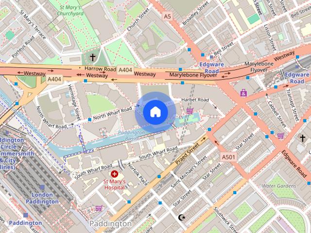 Merchant Square East, Paddington, London, W2