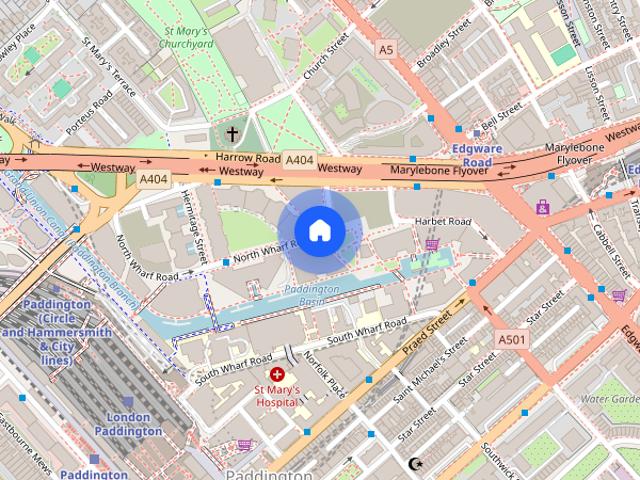 Merchant Square East, Paddington, London, W2
