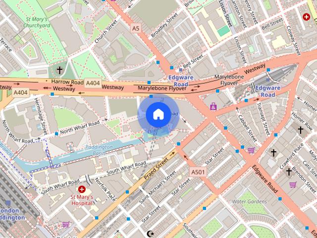 Merchant Square East, Paddington, London, W2