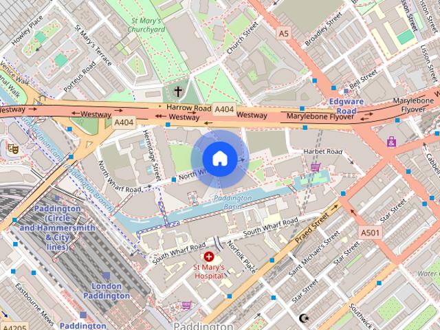 Merchant Square East, Paddington, London, W2