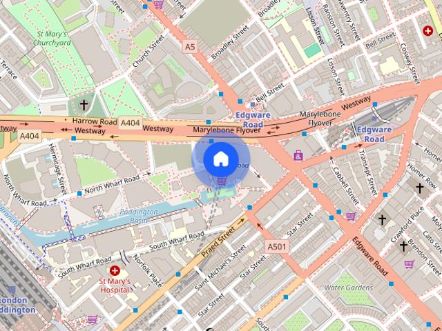 Merchant Square East, Paddington, London, W2