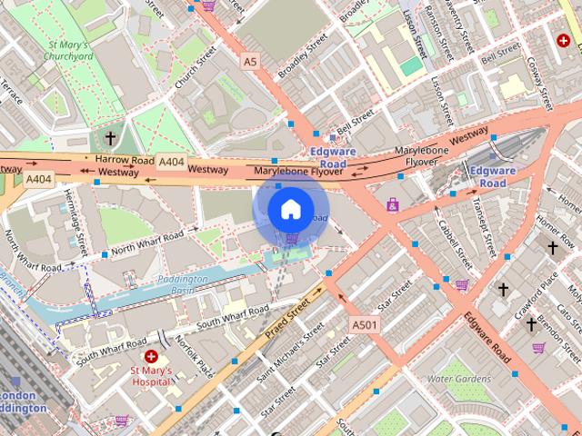 Merchant Square East, Paddington, London, W2