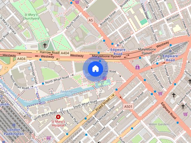 Merchant Square East, Paddington, London, W2