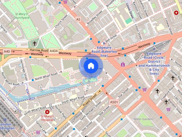 Merchant Square East, Paddington, W2