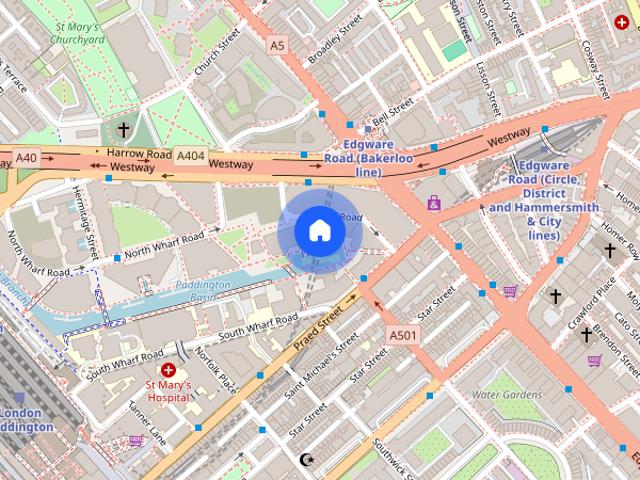 Merchant Square East, Paddington, W2