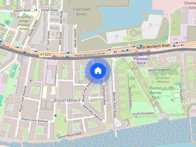 Mercier Court, Royal Wharf, London, E16