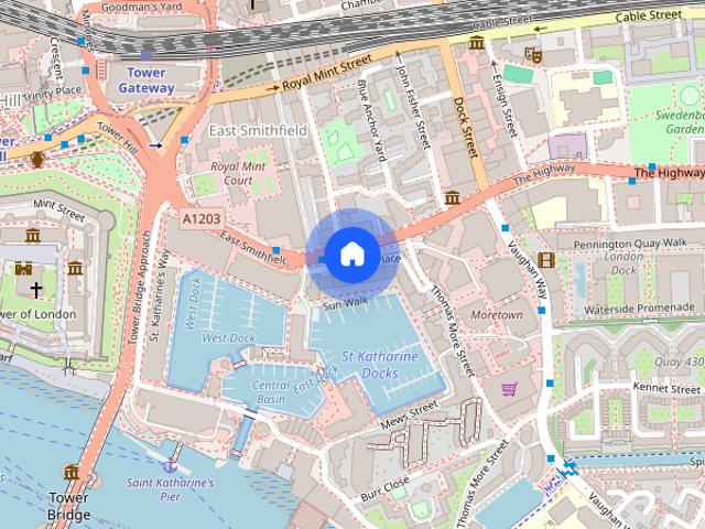 Merganser Court, Star Place, St Katharine Docks, London, E1W