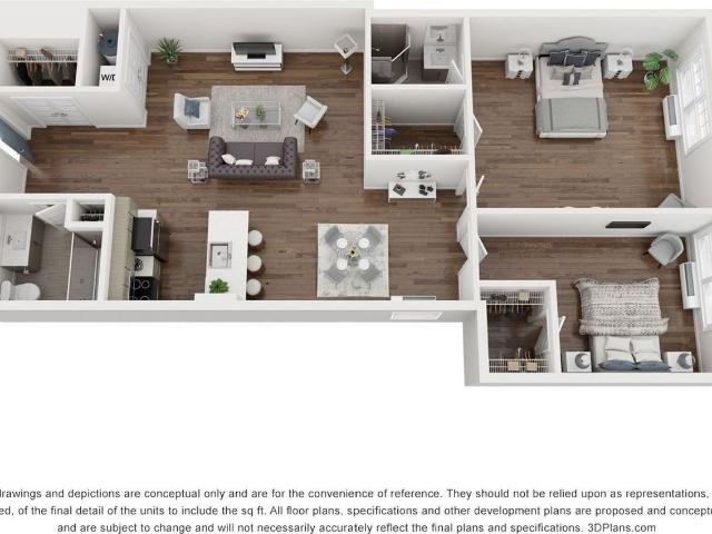 Meridia Transit Plaza 1 Bedroom Apartment for Rent at 1 W Dickerson St, Dover, NJ 07801