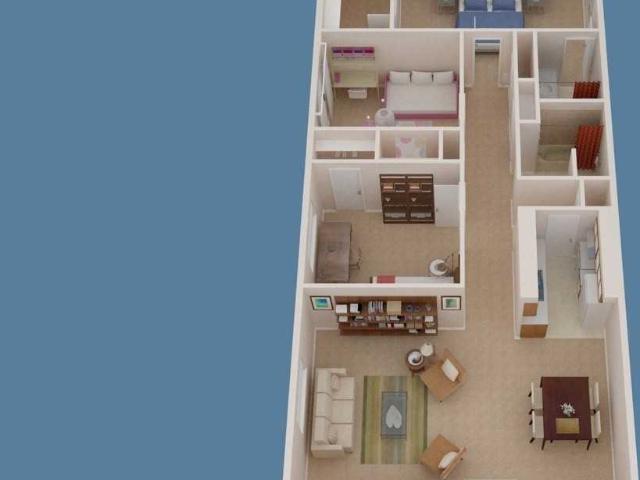 Meridian Village Studio Apartment for Rent at 4220 Nw 10th St, Oklahoma City, OK 73107