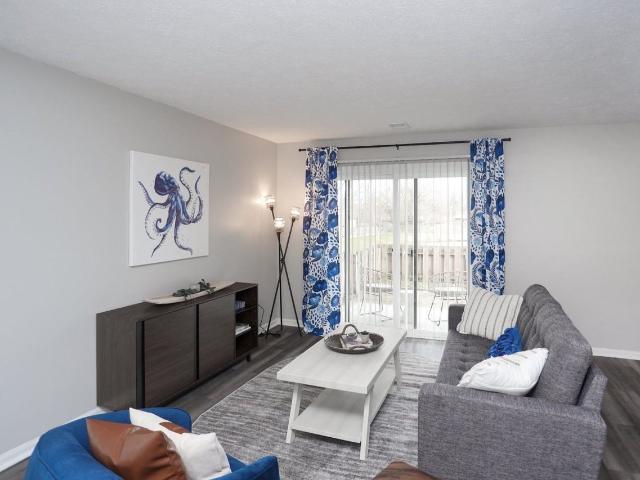 Meridian Court South 1 Bedroom Apartment for Rent at 7266 Lockwood Ln, Indianapolis, IN 46217 Linden Wood