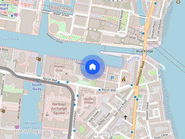 Meridian Place, Canary Wharf, London, E14