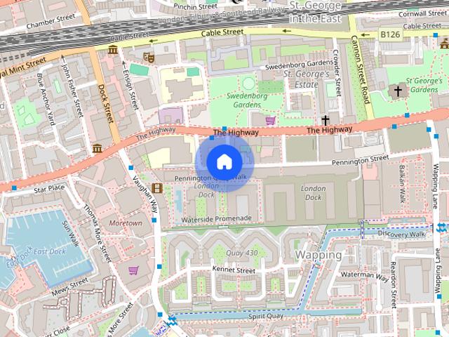 Merino Gardens, Tower Hamlet, London, E1W