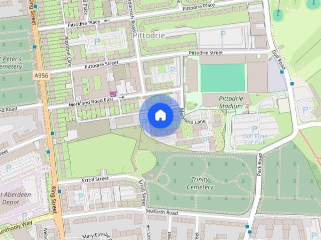 Merkland Lane, Pittordrie, Aberdeen, AB24
