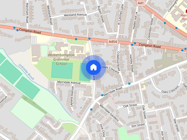 Merridale Lane, Wolverhampton, WV3