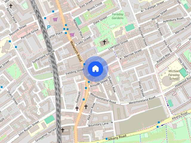 Merrow Street, Walworth, London, SE17