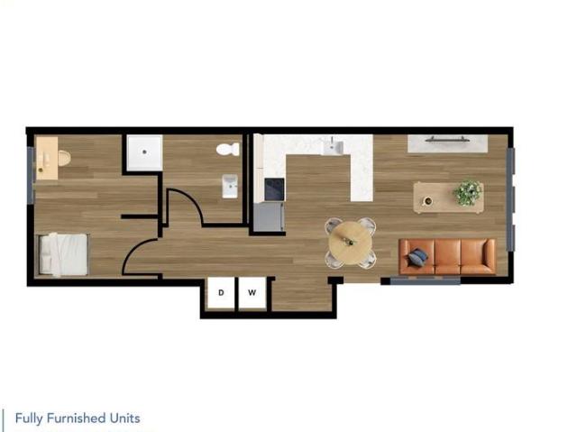 Metro 5000 Apartments | Furnished Student Housing in Seattle U 1 Bedroom Apartment for Rent at 5000 12th Ave Ne, Seattle, WA 98105 University District