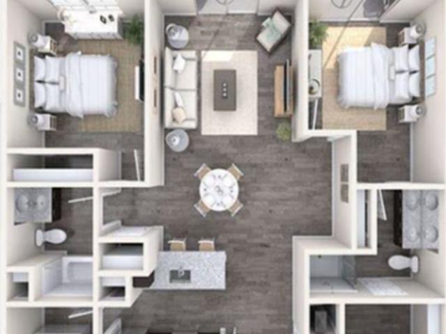 Metro 101 2 Bedroom Apartment for Rent at 2157 E Apache Blvd, Tempe, AZ 85281