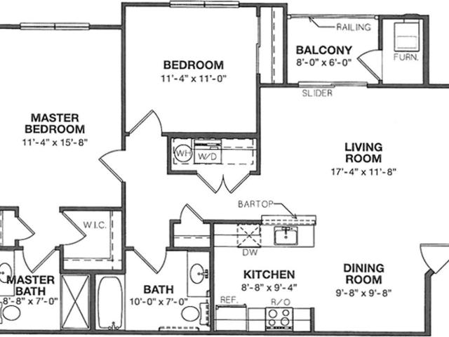 METRO WOODBRIDGE, LLC 2 Bedroom Apartment for Rent at 165 Harriot St, Woodbridge, NJ 07095