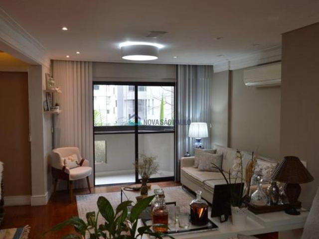 Metrô Brooklin Apartamento 130m² 3 quartos suíte master 02 vagas