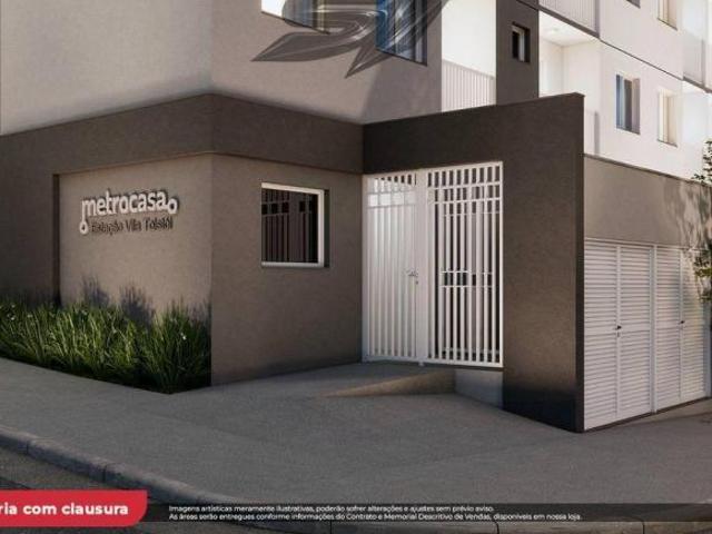 Metrocasa Estação Vila Tolstói | Construtora Metrocasa | 27 metros | 01 dormitório | varanda e offic