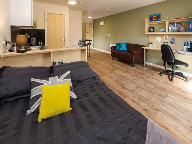 Mezzanine Studio at Optima, 4. Studio to rent £1,023 pcm £236 pw
