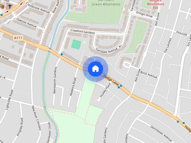 Mintern Close, Hedge Lane, Palmers Green, London