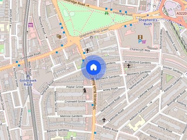 Minford Gardens, Charcroft Court, Minford Gardens, London, Greater London, W14 0BX