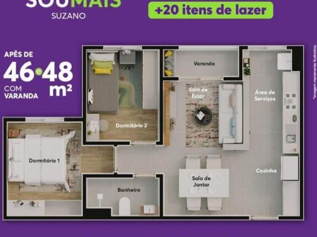 Minha Casa minha vida em suzano na planta