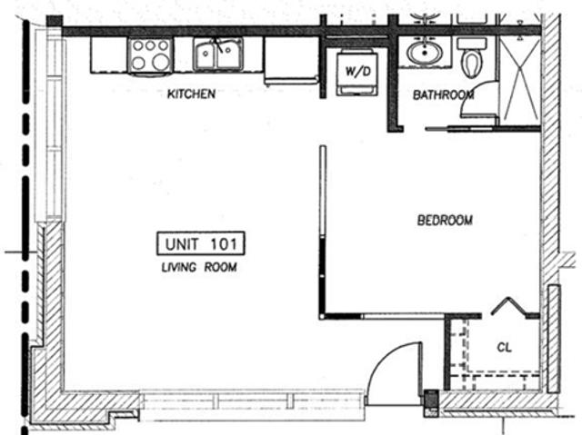 Midtown Lofts 1 Bedroom 1 Bathroom