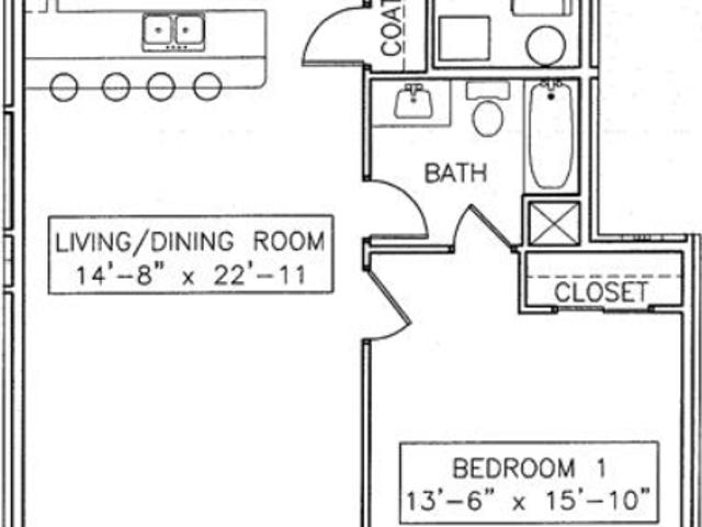 Midtown Lofts 2 Bedroom 2 Bathroom