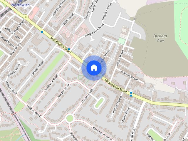 Middlewich Road, Northwich, Cheshire, CW9