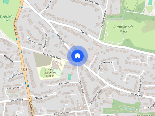 Middle Hill, Egham, TW20
