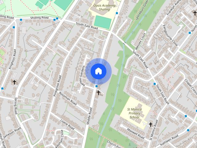 Middle Road, Sholing, Southampton, Hampshire, SO19