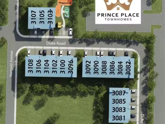 Middle Unit Prince Place Townhomes in Lake Worth FL