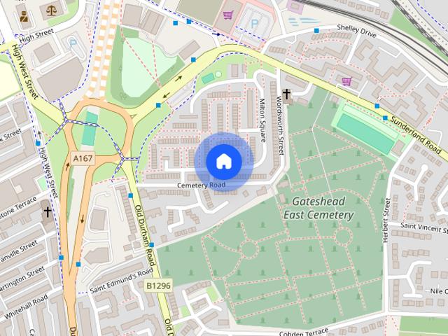 Milton Square, Gateshead, Tyne and Wear, NE8