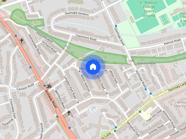 Milton Park, N6, Highgate, London, N6