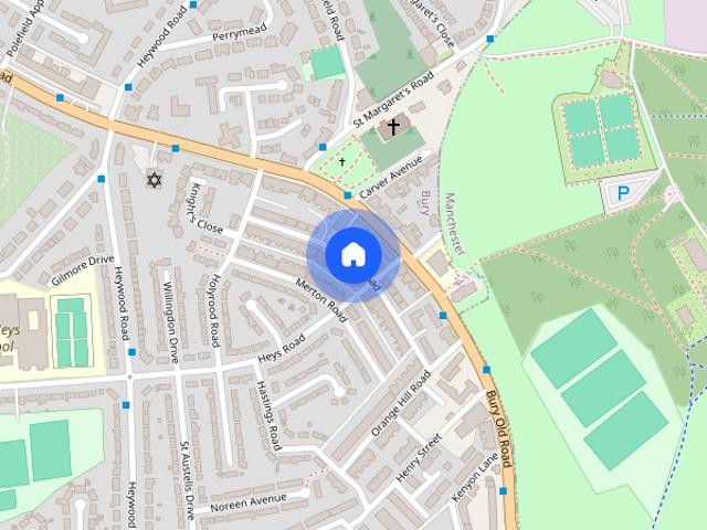 Milton Road, Prestwich, M25