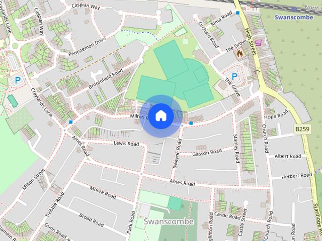 Milton Road, Swanscombe, Kent, DA10