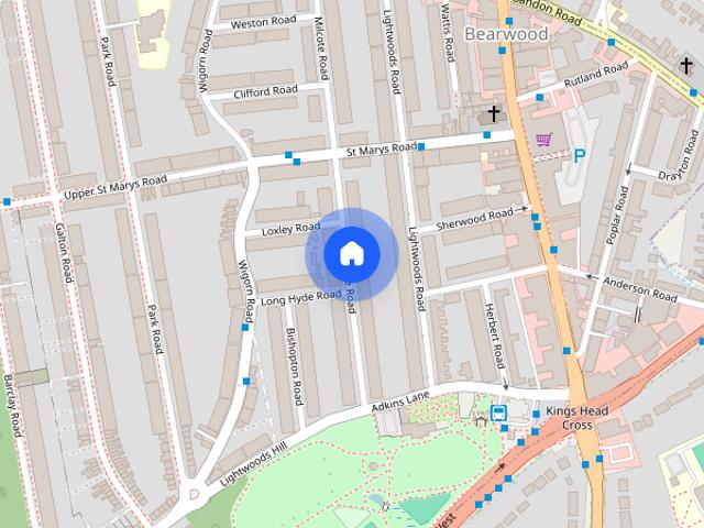 Milcote Road, Bearwood