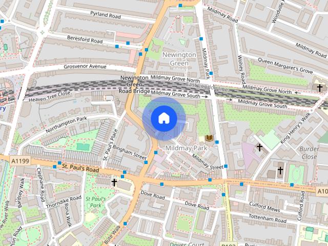 Mildmay Avenue, De Beauvoir Town, N1