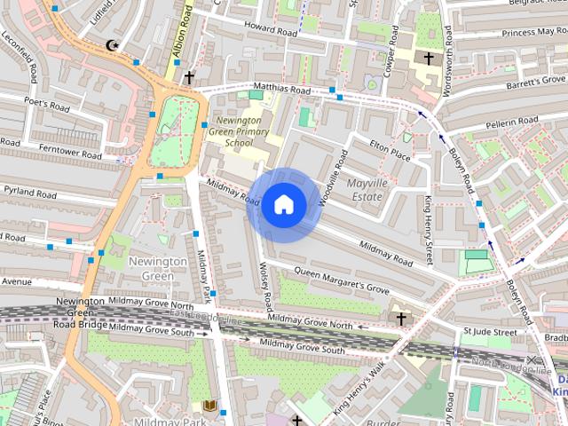Mildmay Road, De Beauvoir Town, N1