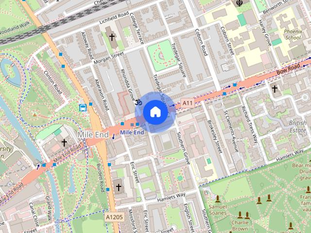 Mile End Road, East London, E3