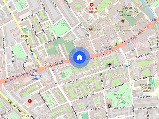 Mile End Road, London
