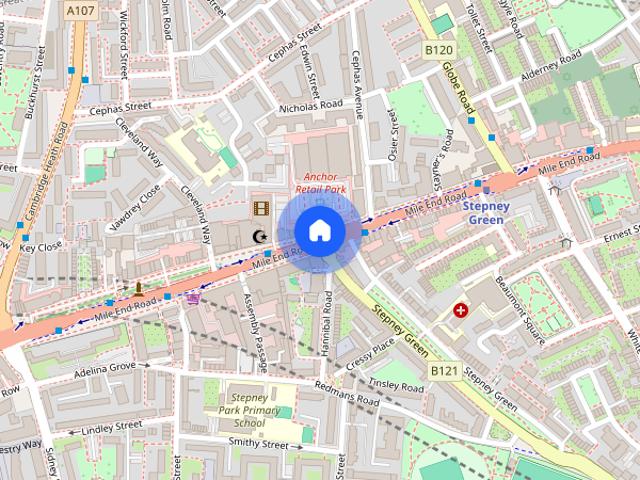 Mile End Road, Stepney Green